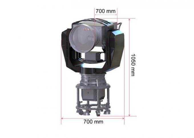 Eo / Ir Electro Optical Tracking System With Ultra Long Range Jh602-1100