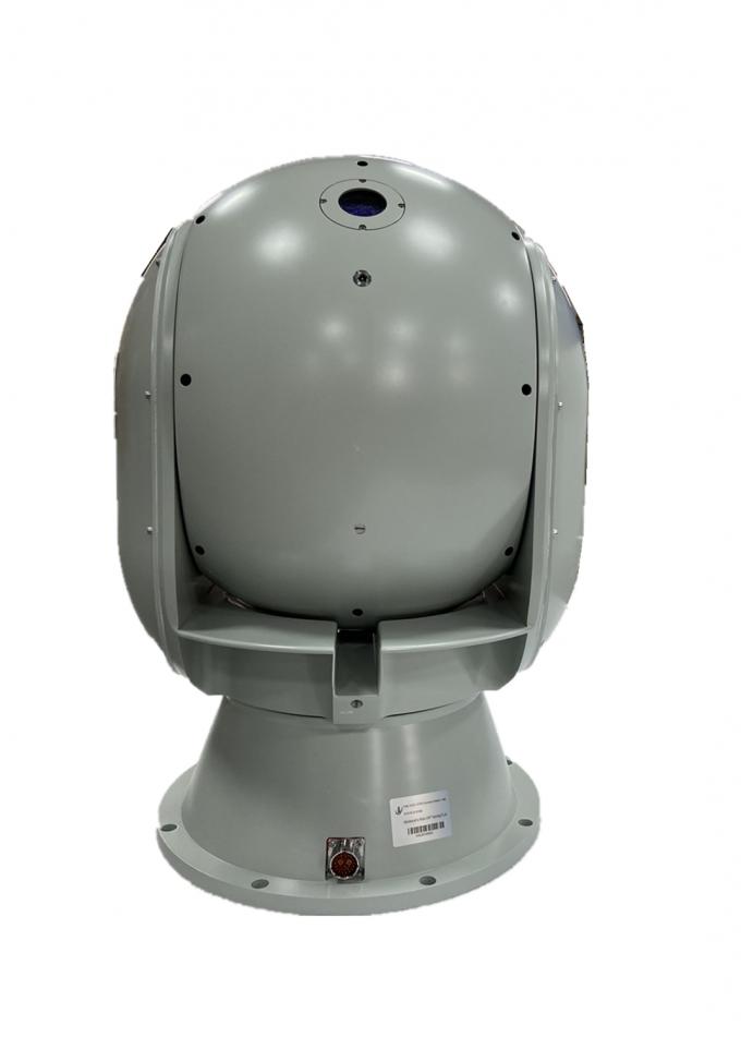 Ship Borne Dual Sensor EO IR Tracking System DC28V With Strong Carrier ...
