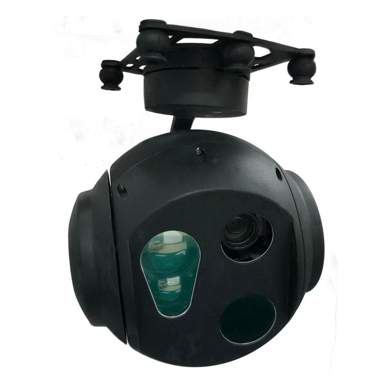 Uncooled FPA EO IR Thermal Camera Gimbal For Navigation